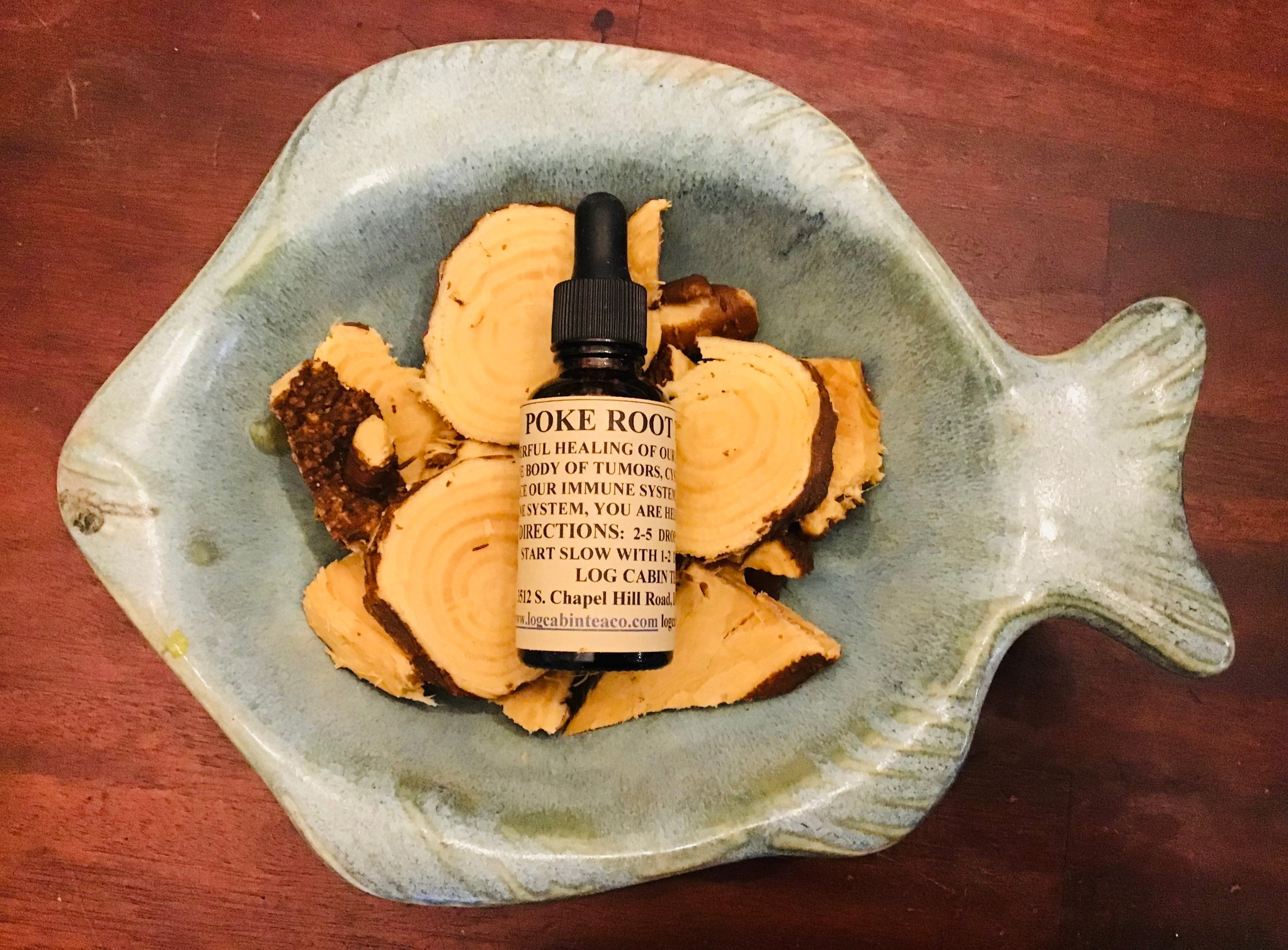 POKE ROOT TINCTURE | Log Cabin Tea Company