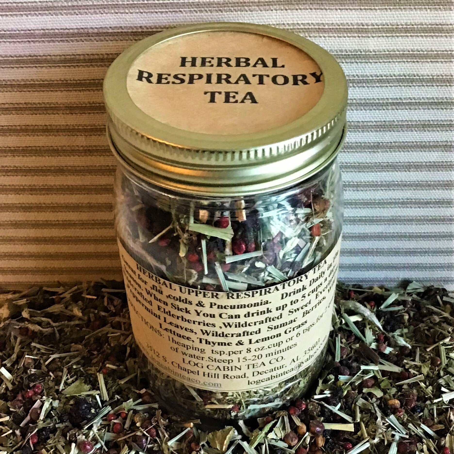 HERBAL UPPER RESPERATORY | Log Cabin Tea Company
