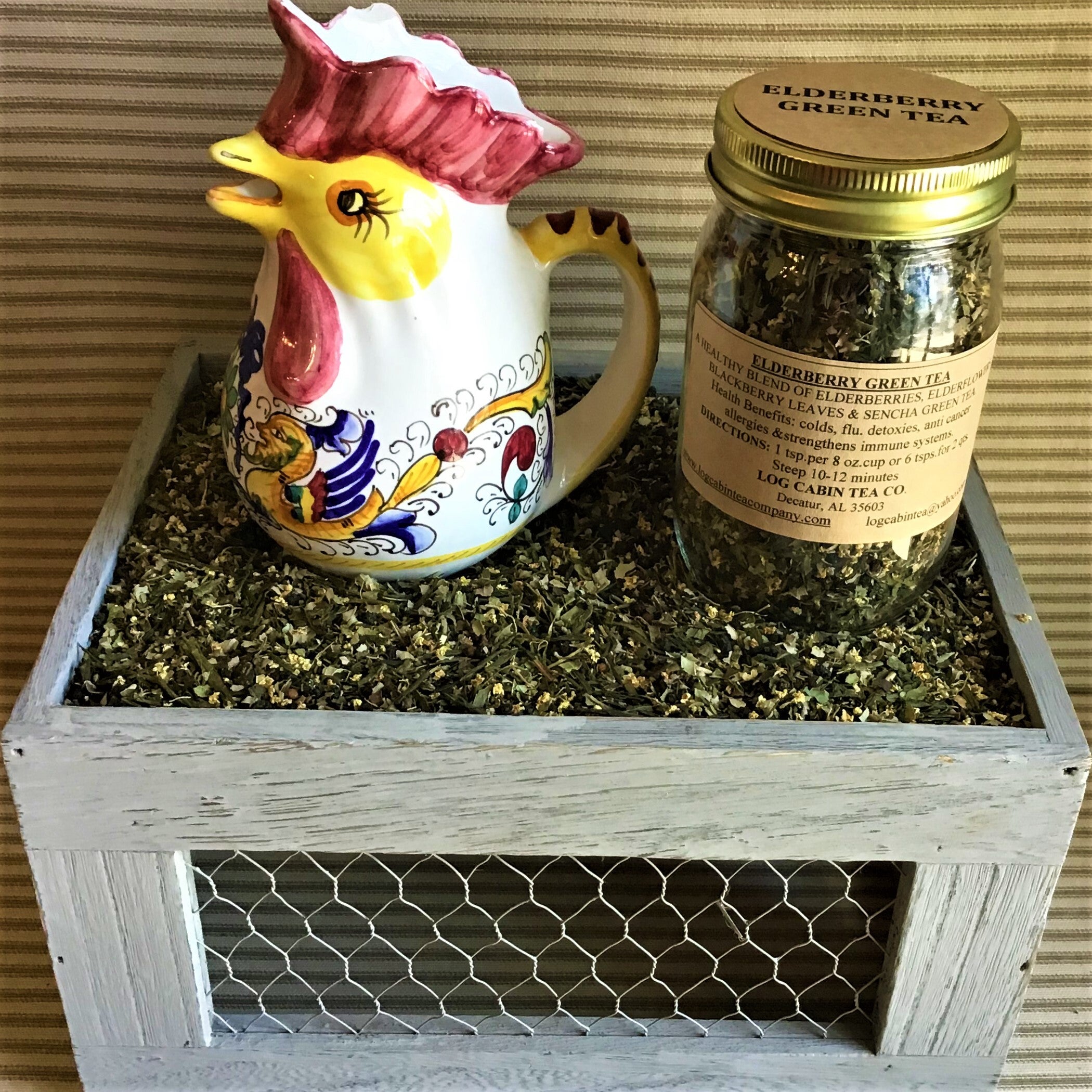 Elderberry Green | Log Cabin Tea Company